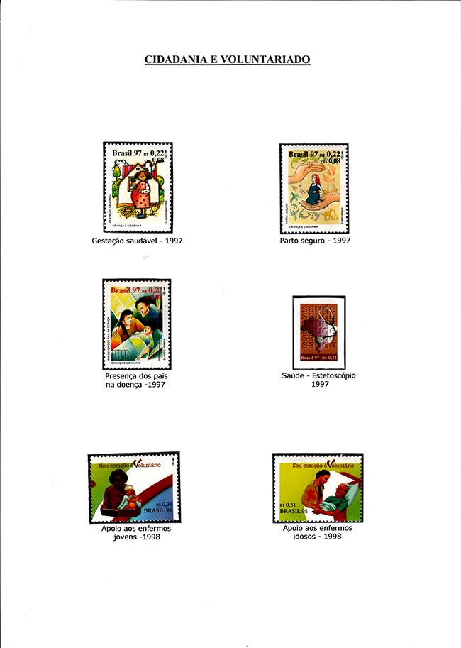 Medicina e Saúde na Filatelia Brasileira
